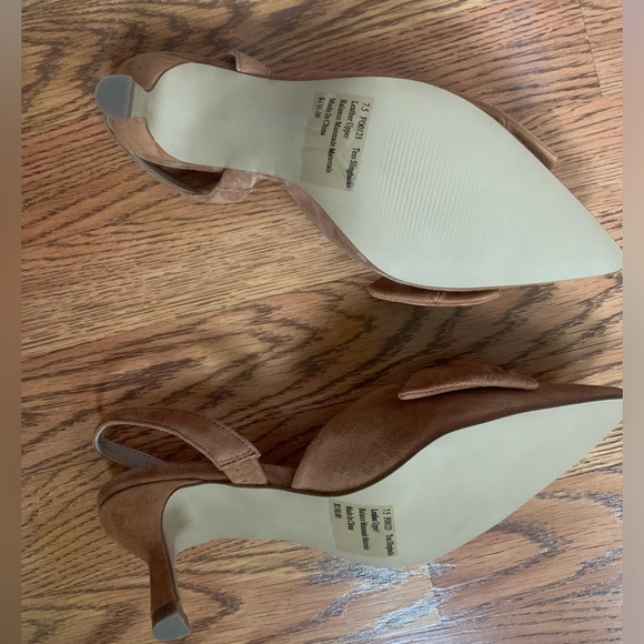 Draper James | Shoes | Draper James Tess Slingbacks In Cognac Suede ...